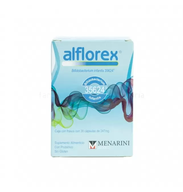 ALFLOREX 247 MG SUPLEMENTO ALIMENTICIO CON 30 CÁPSULAS