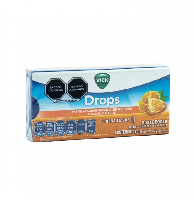 Vick Sabor Naranja: 20 Pastillas para tu Bienestar