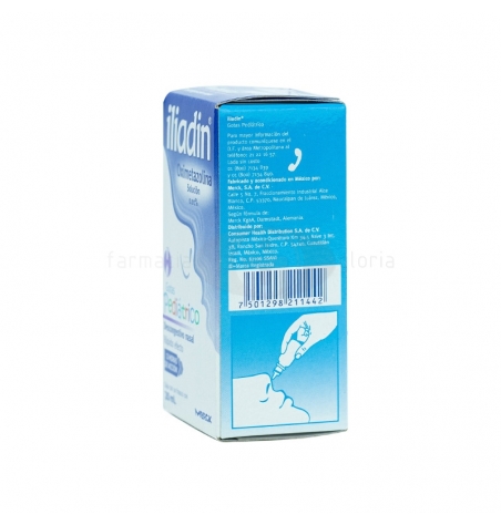 ILIADIN PEDIÁTRICO 0.01% GOTAS CON 20 ML