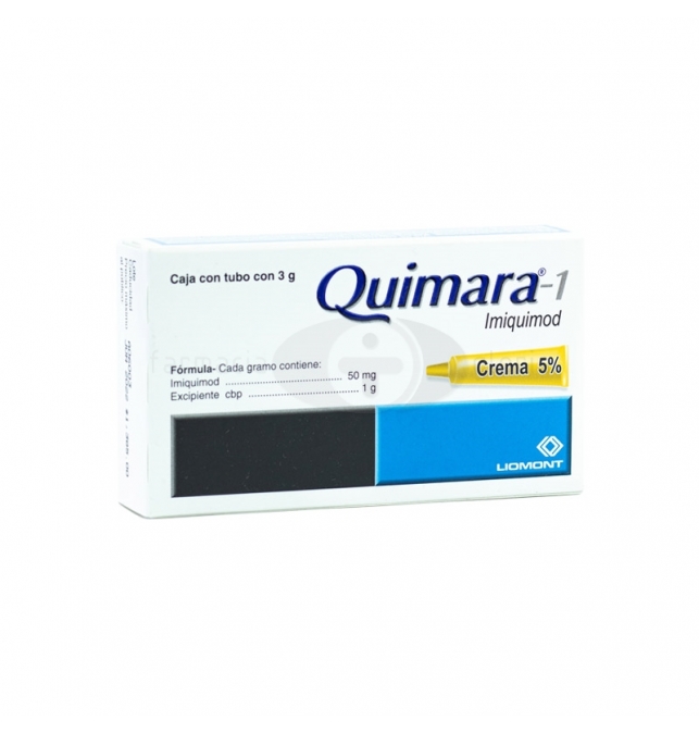 Quimara 1 Crema 5%, Caja Con Tubo Con 3 Gr
