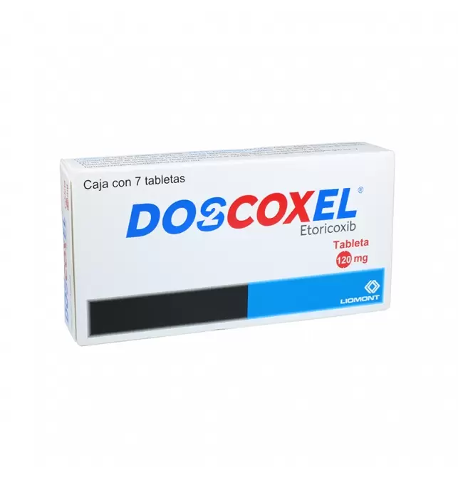 DOSCOXEL 120 MG CON 7 TABLETAS