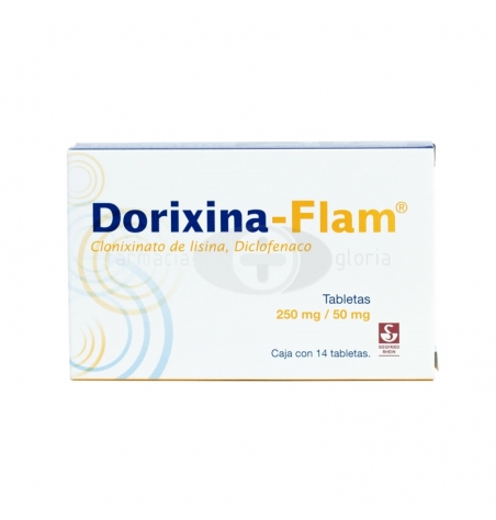DORIXINA FLAM 250MG/50MG CON 14 TABLETAS