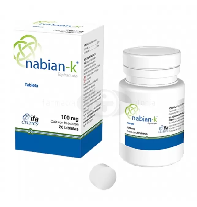 NABIAN 100 MG CON 20 TABLETAS