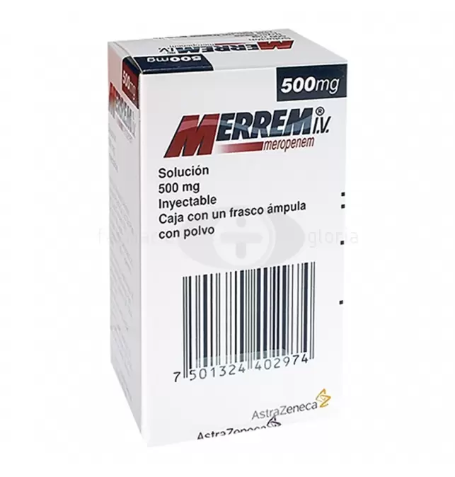 Meropenem 500 Mg Polvo