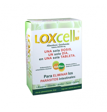 LOXCELL NF 400MG/300MG CON 1 TABLETA