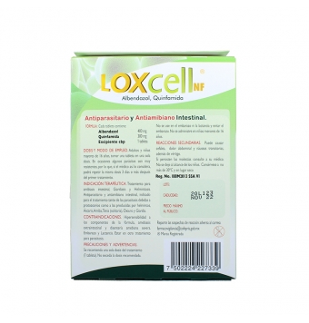 LOXCELL NF 400MG/300MG CON 1 TABLETA