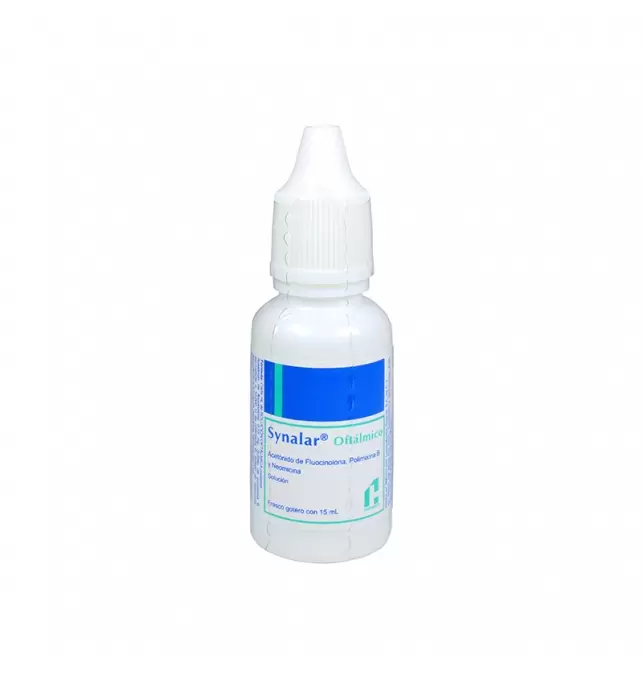 Synalar Oftálmico Gotas 15 ML - Tratamiento Antibacteriano