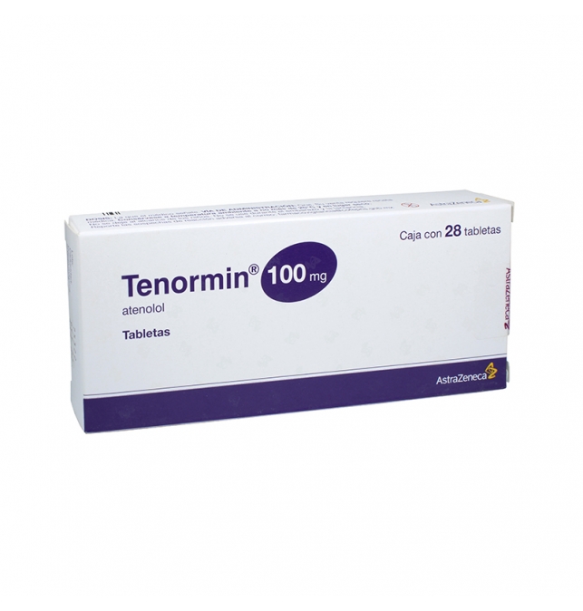 TENORMIN 50 MG CAJA CON 28 TABLETAS