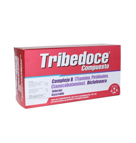 TRIBEDOCE COMPUESTO 3X3 ML