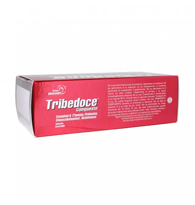 Farmacias Del Ahorro Tribedoce Complejo B 3ml Con, 01/04/2024