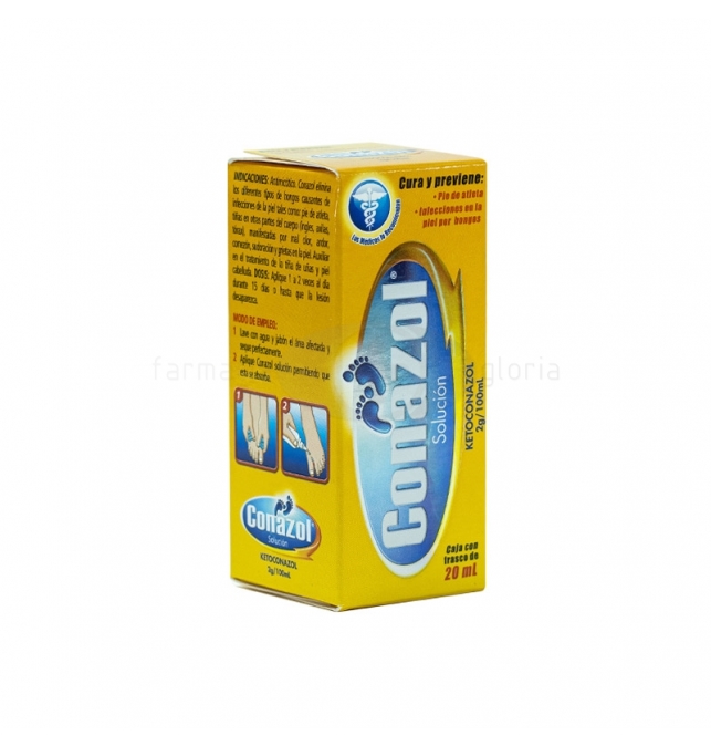 CONAZOL 2G SOLUCIÓN FRASCO CON 20 ML