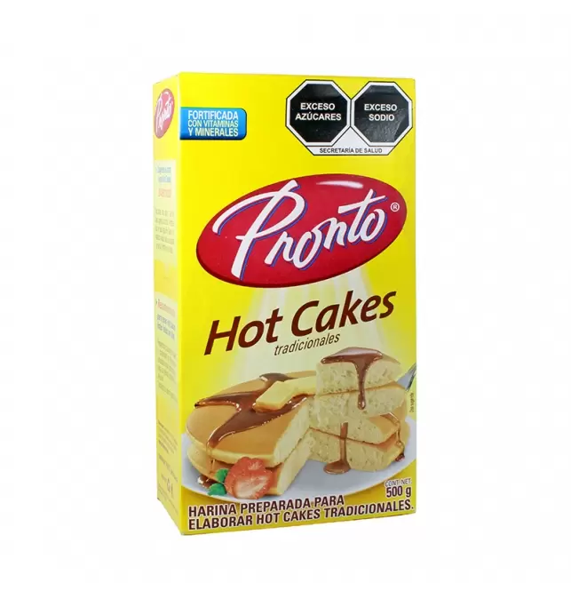 Hot Cakes Tradicionales Pronto Caja Con 500 G