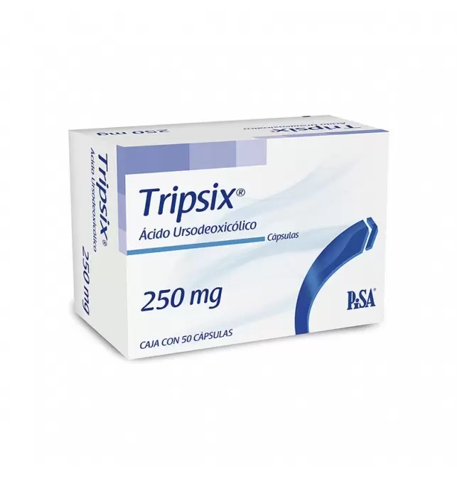 TRIPSIX 250 MG CAJA CON 50 CAPSULAS