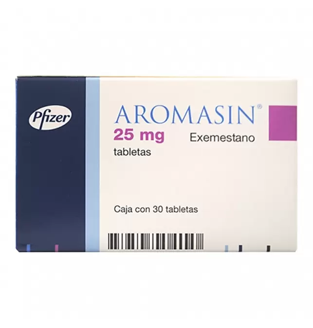 AROMASIN 25MG CAJA CON 30 GRAGEAS