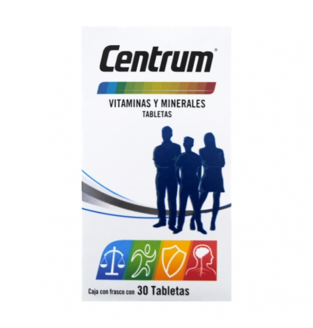 CENTRUM BALANCE CAJA CON FRASCO CON 30 TABLETAS