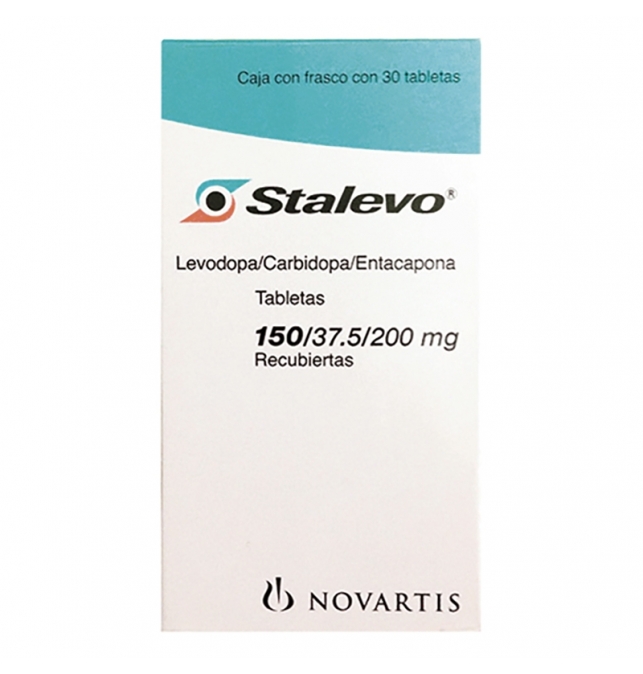 STALEVO 200/150/37.5MG CAJA CON FRASCO CON 30 TABLETAS