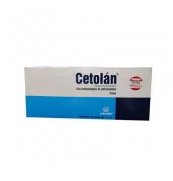 Cetolán III Manzana Caja Con 30 Sobres 10 G
