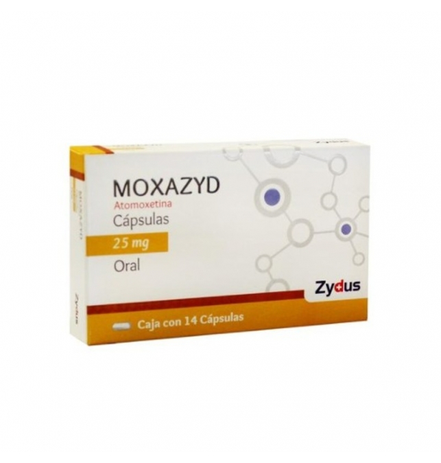 MOXAZYD 25 MG CAJA CON 14 TABLETAS