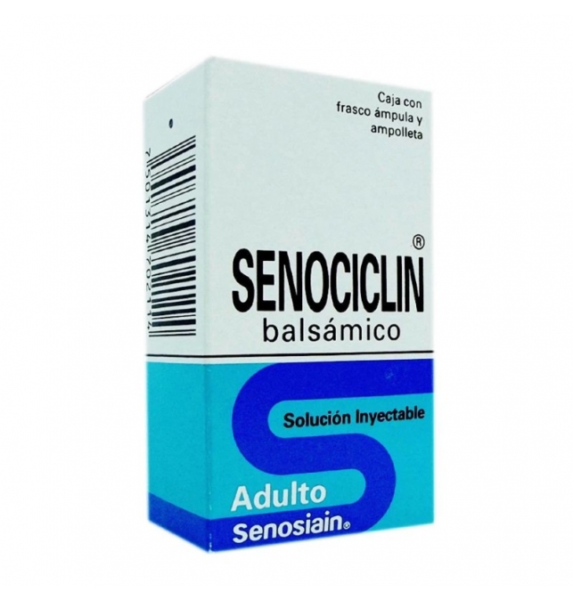 SENOCICLIN BALSAMICO ADULTO CAJA CON FRASCO AMPULA Y AMPOLLETA