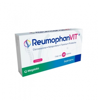 REUMOPHAN VIT B CAJA CON 20 TABLETAS