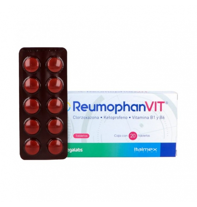 REUMOPHAN VIT B CAJA CON 20 TABLETAS