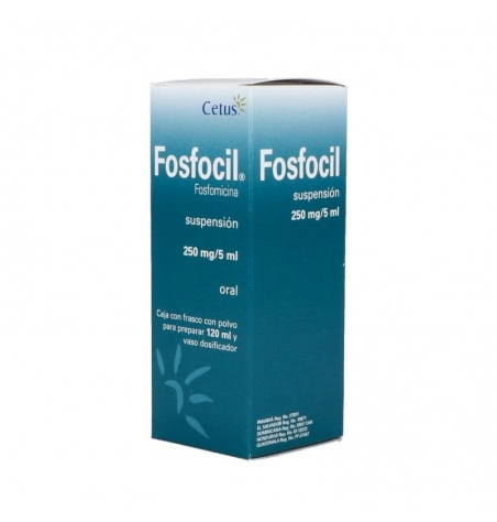 FOSFOCIL SUSPENSION 250MG/5ML CAJA CON FRASCO CON PVO 120ML