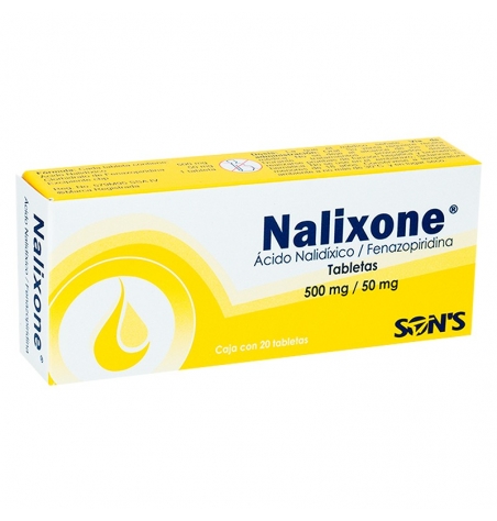 NAXILONE 500MG/50MG CAJA CON 20 TABLETAS